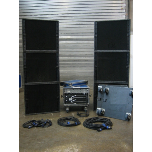 Nexo Alpha system, NEXO, Акустические системы, Линейные массивы