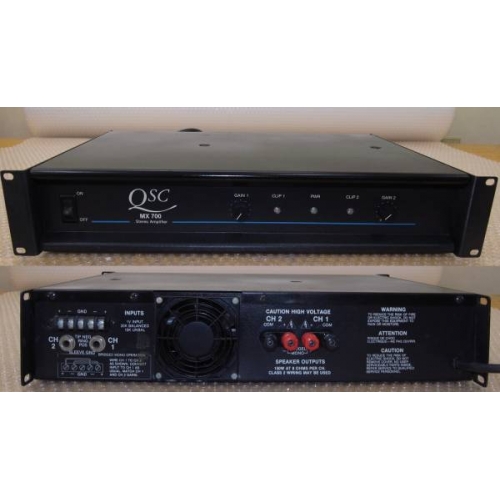 Усилитель QSC MX 700, Усилители